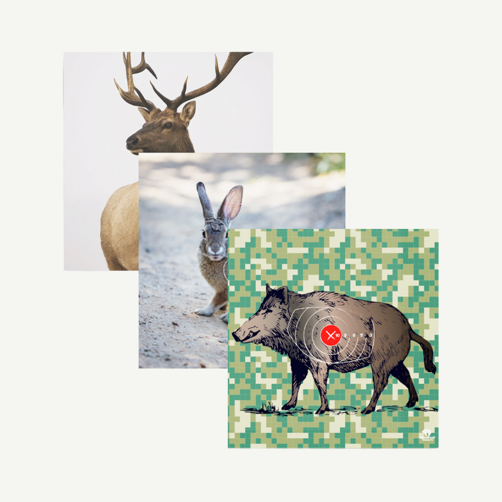 100083 Animal Target Face – Bearpaw Products